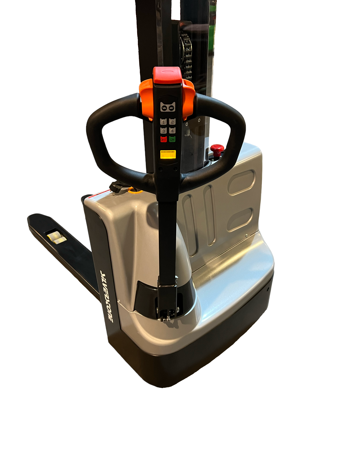 ESP1216-MM - Electric stacker, 1600 mm, monomast :: Silverstone Materialhantering